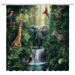 Rainforest Themed Bathroom