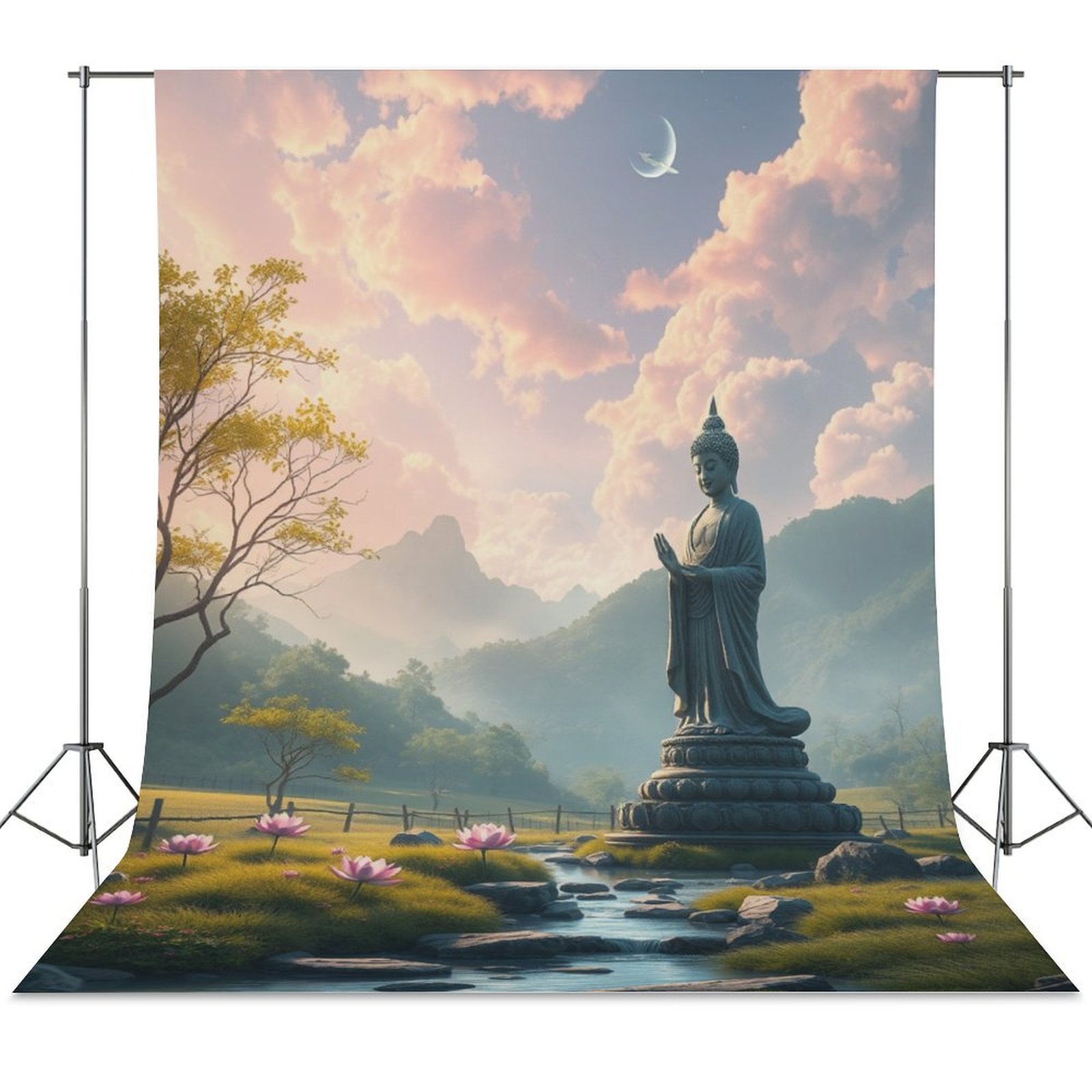 Forest Waterfalls Photography Backdrops Adult Photostudio Props Decors ...