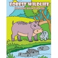 Forest Wildlife Coloring Book for Kids : Featuring Cute Forest Animals ...