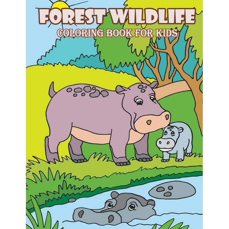 once upon a forest coloring pages