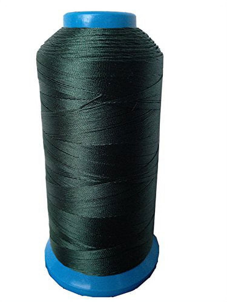 Forest green Bonded Nylon Sewing Thread T70 #69 1500 Yard for Outdoor ...