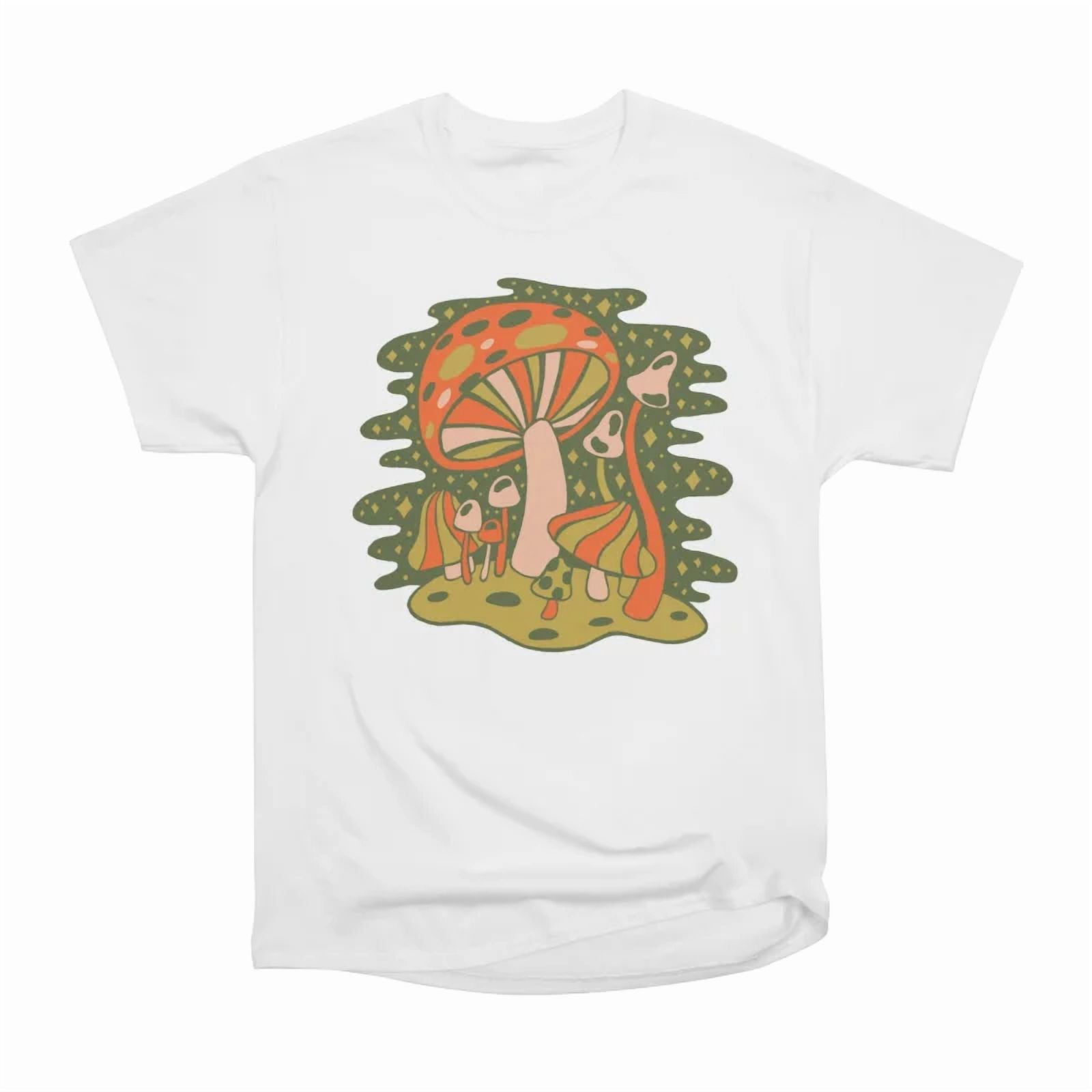 Forest of Mushrooms T-Shirt Tee Gift For Him Merch For Her Apparel For ...