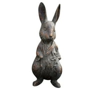 Design Toscano Hopper, the Bunny, Standing Garden Rabbit Statue: Set of ...