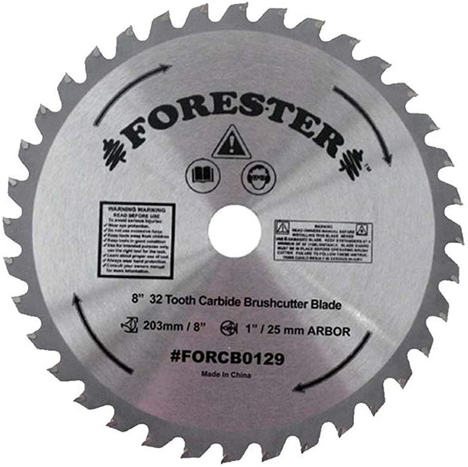 Forester Carbide Brush and Grass 8 Inches Blade - Walmart.com