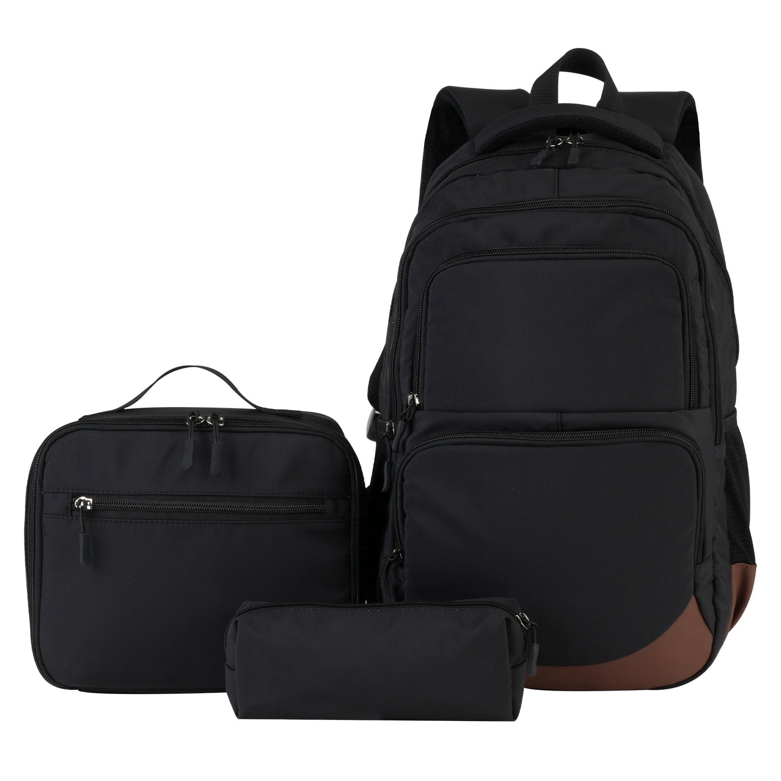 Forestfish 3-Piece Backpack Set for School,Large Capacity Teen Backpack ...
