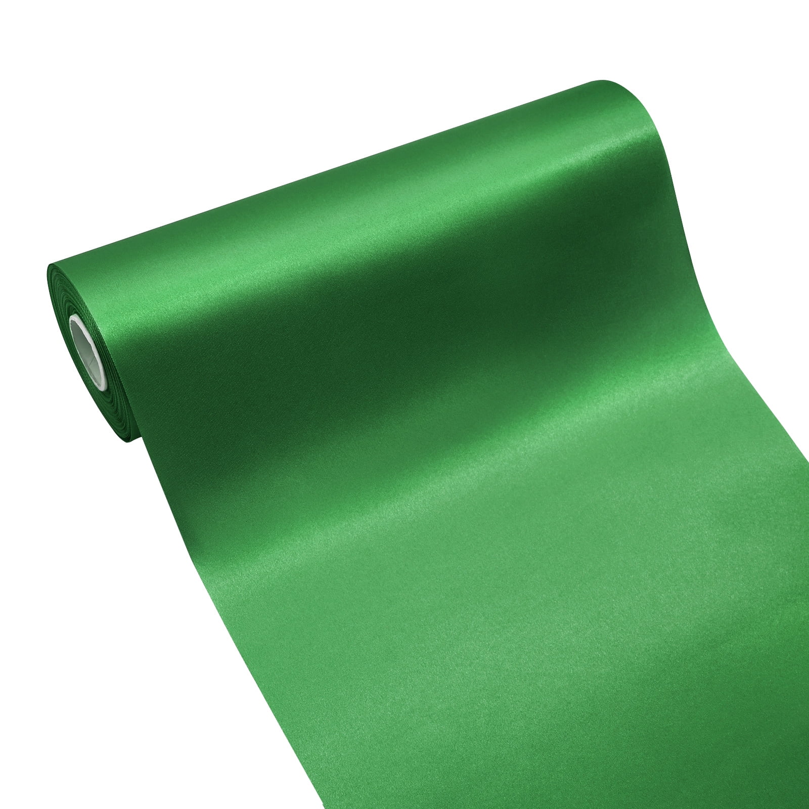 Forestgreen Satin Ribbon 10 Inch 25 Yards Fabric Large Silk Ribbon for ...