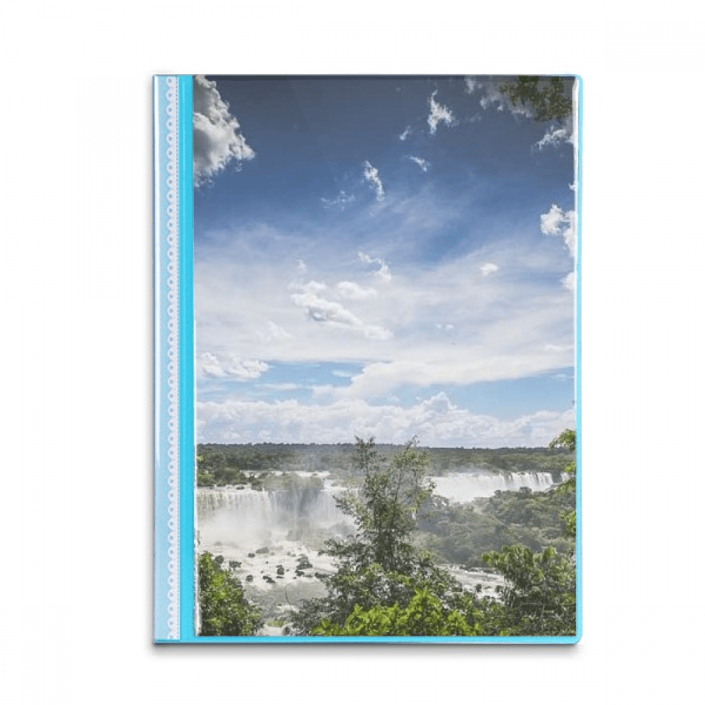 Forestry Green Waterfall Science Nature Scenery Book Sheet Protectors ...