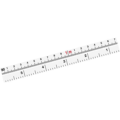 Forestry Suppliers Metric Steel Diameter Tape (White Enameled Steel w ...