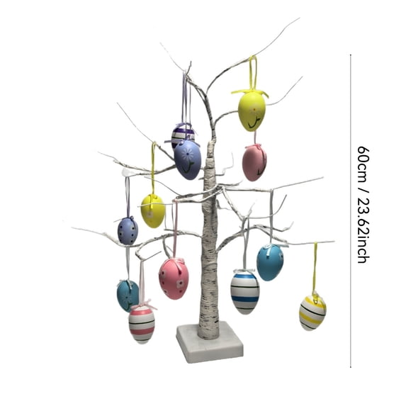 Forestwhale 24" Easter Decorations for Home Lighted Easter Trees Light ...