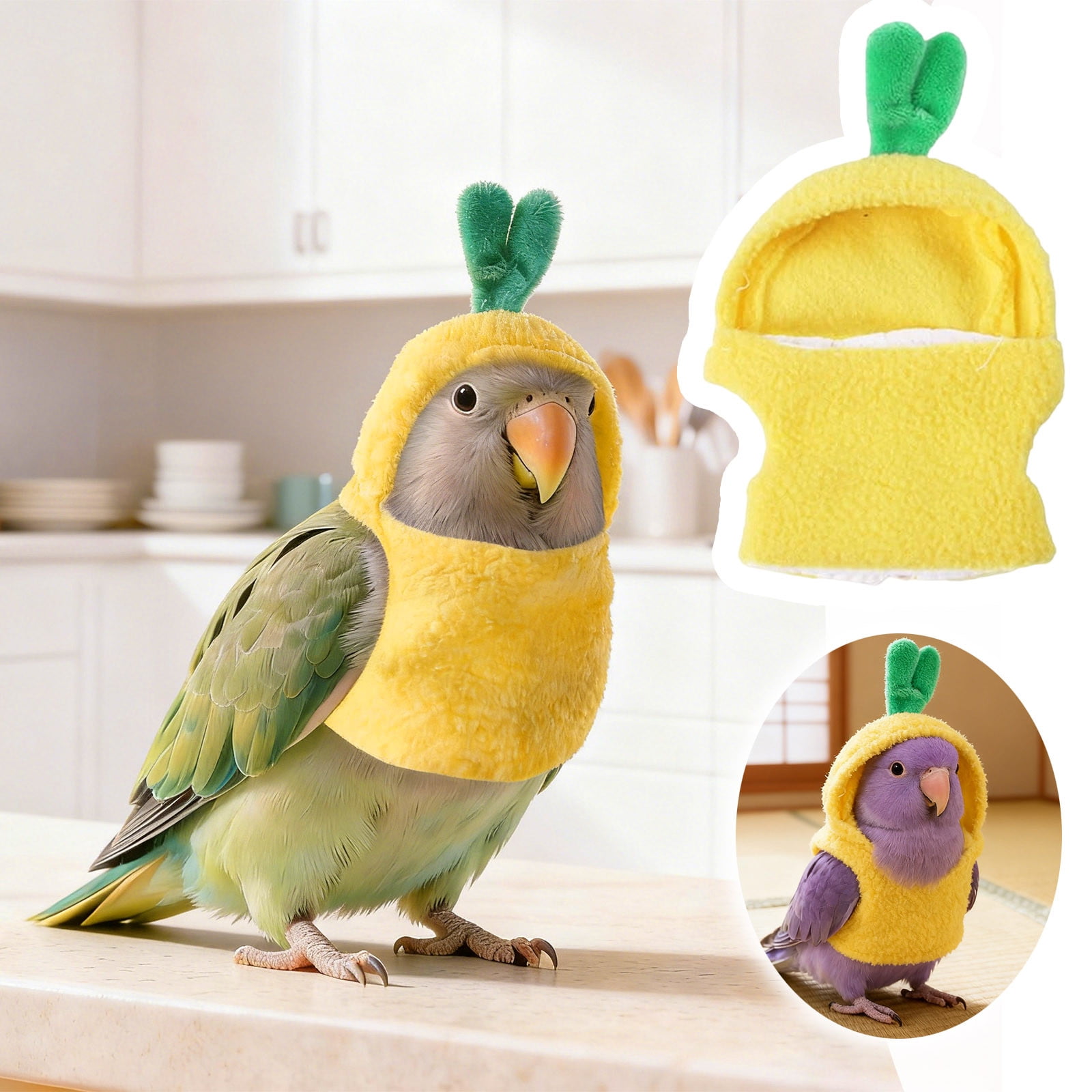Forestwhale Easter Cute Bird Parrot Cloak Photo Prop Carrot Shaped Bird ...