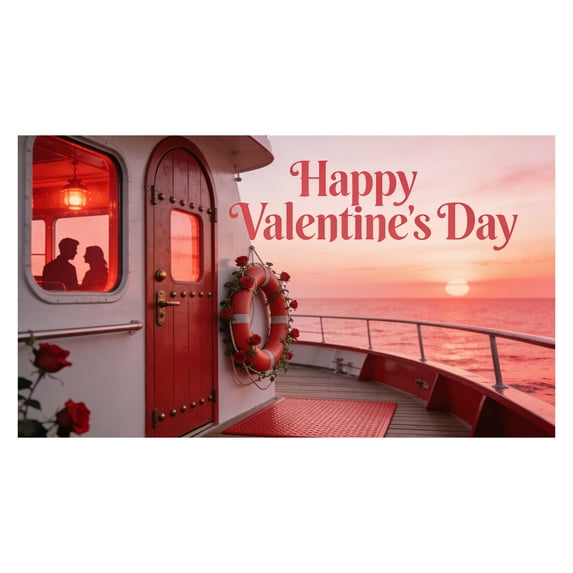 Forestwhale Happy Valentine's Photography Backdrops Red Rose Flower ...