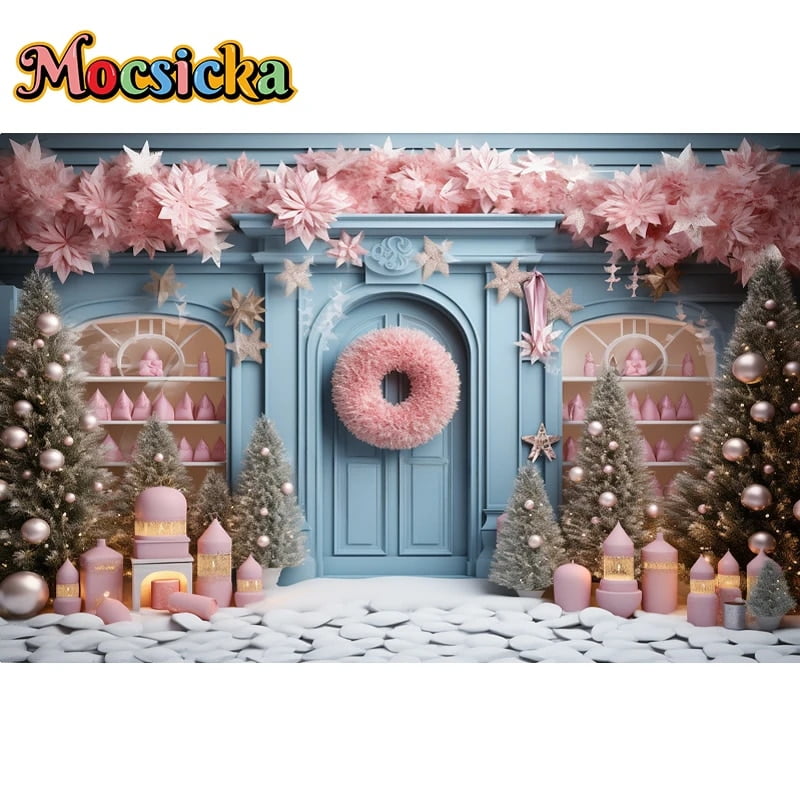 Foresty Sweet Shop Xmas Backdrops Kids Girl Photography Props Child ...