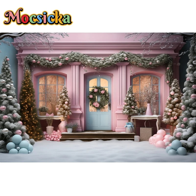 Foresty Sweet Shop Xmas Backdrops Kids Girl Photography Props Child ...