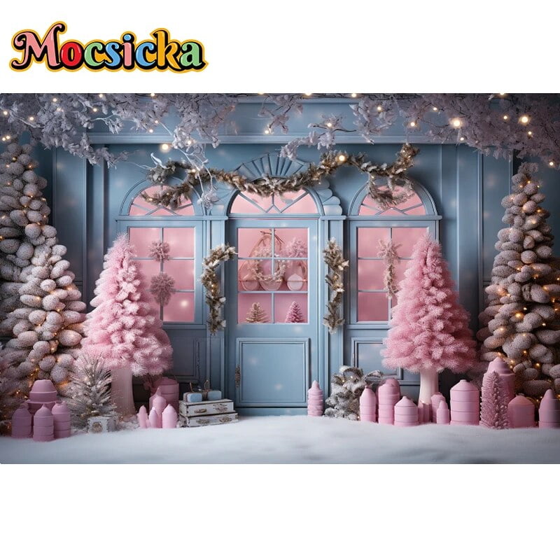 Foresty Sweet Shop Xmas Backdrops Kids Girl Photography Props Child ...