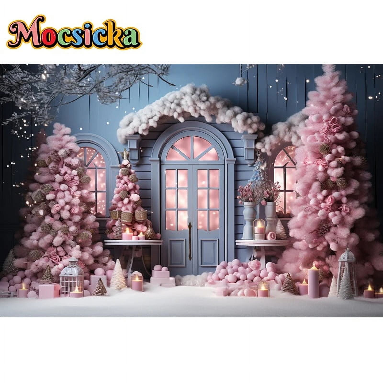 Foresty Sweet Shop Xmas Backdrops Kids Girl Photography Props Child ...
