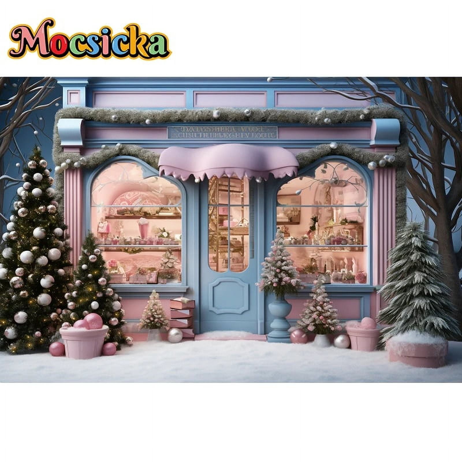 Foresty Sweet Shop Xmas Backdrops Kids Girl Photography Props Child ...