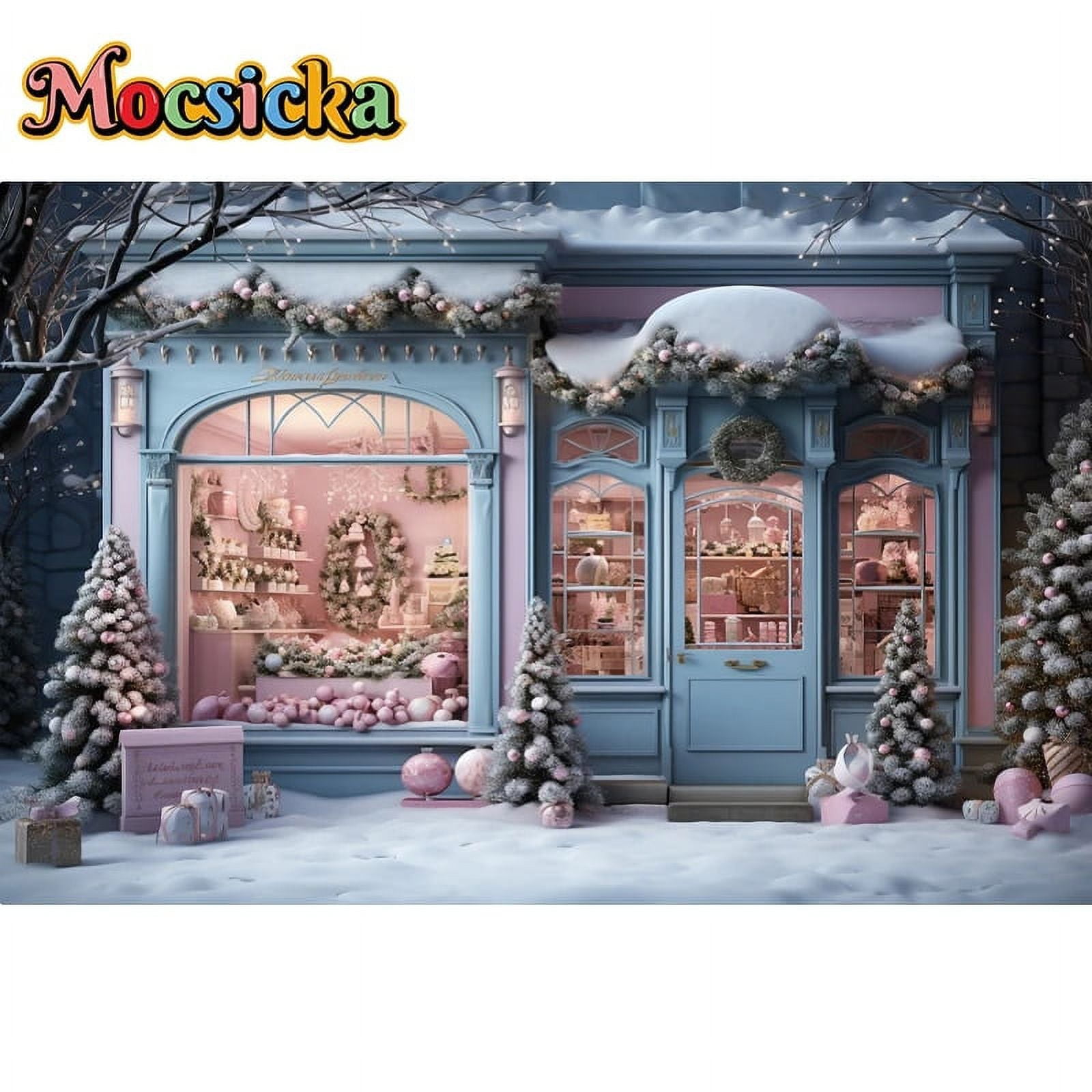 Foresty Sweet Shop Xmas Backdrops Kids Girl Photography Props Child ...
