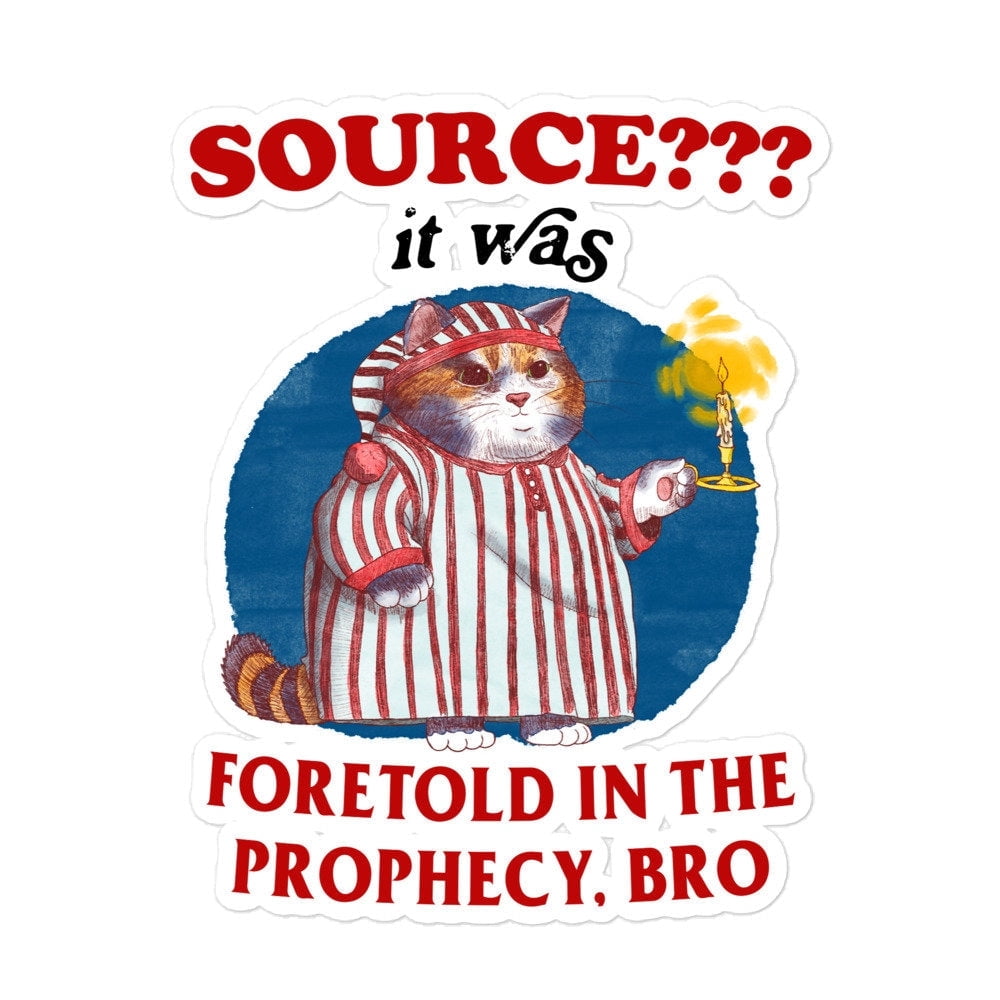 Foretold Bubble-free stickers vinyl decal cute sticker aesthetic design ...