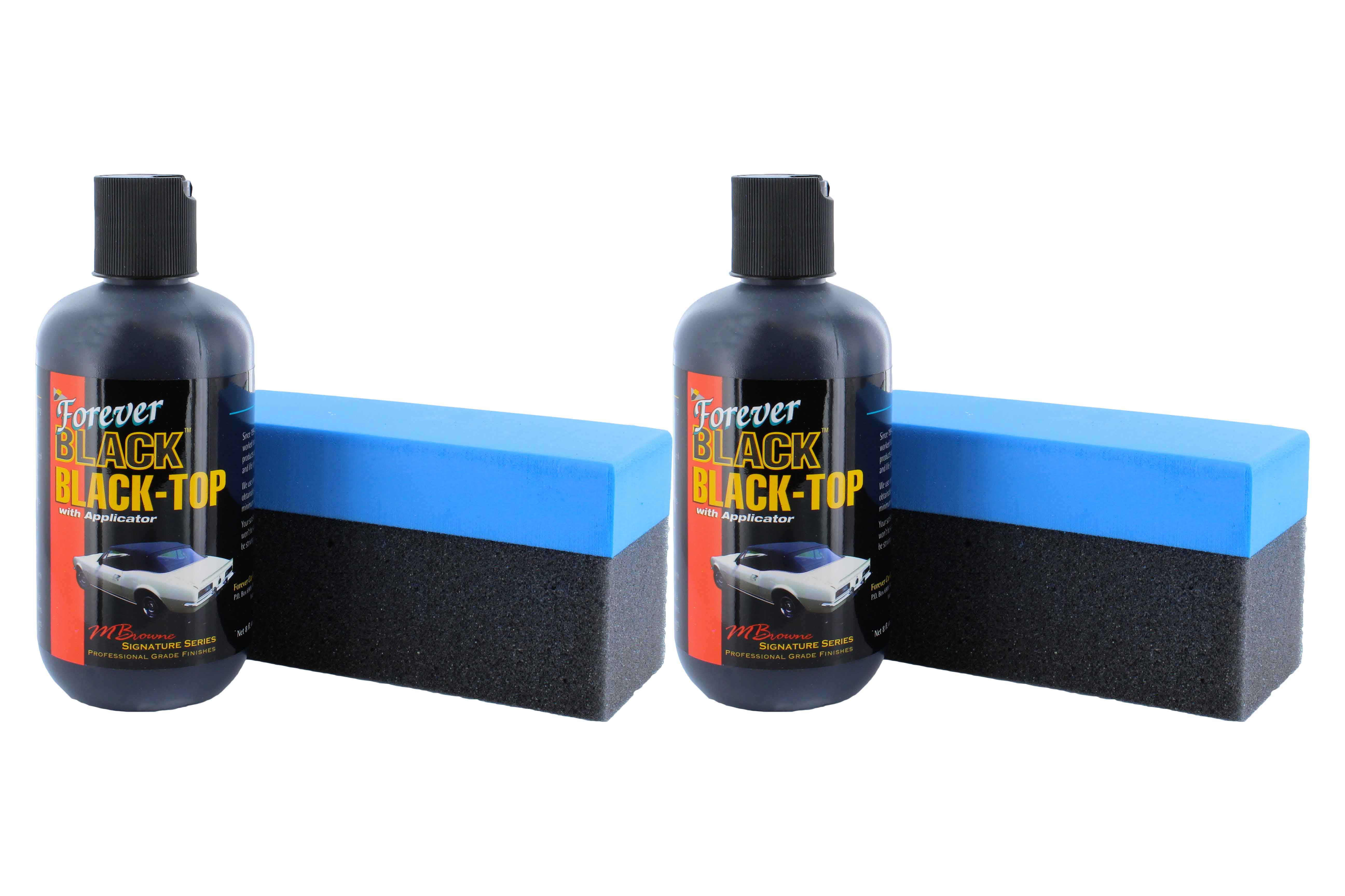 Forever Black 813 Vinyl Soft Top Convertible Dye - 8 oz. (2 Pack ...