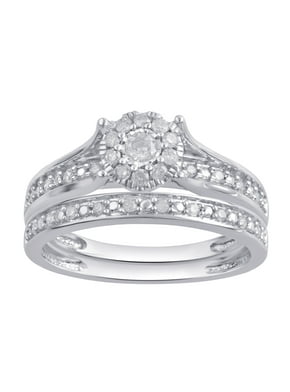 Forever Bride Wedding Ring Sets in The Wedding Shop - Walmart.com