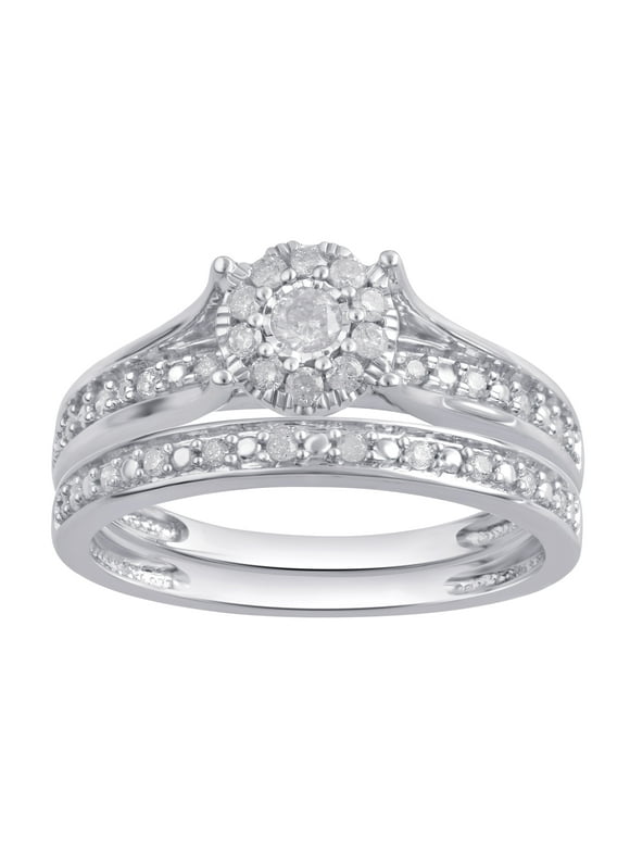Forever Bride Wedding Ring Sets in The Wedding Shop - Walmart.com