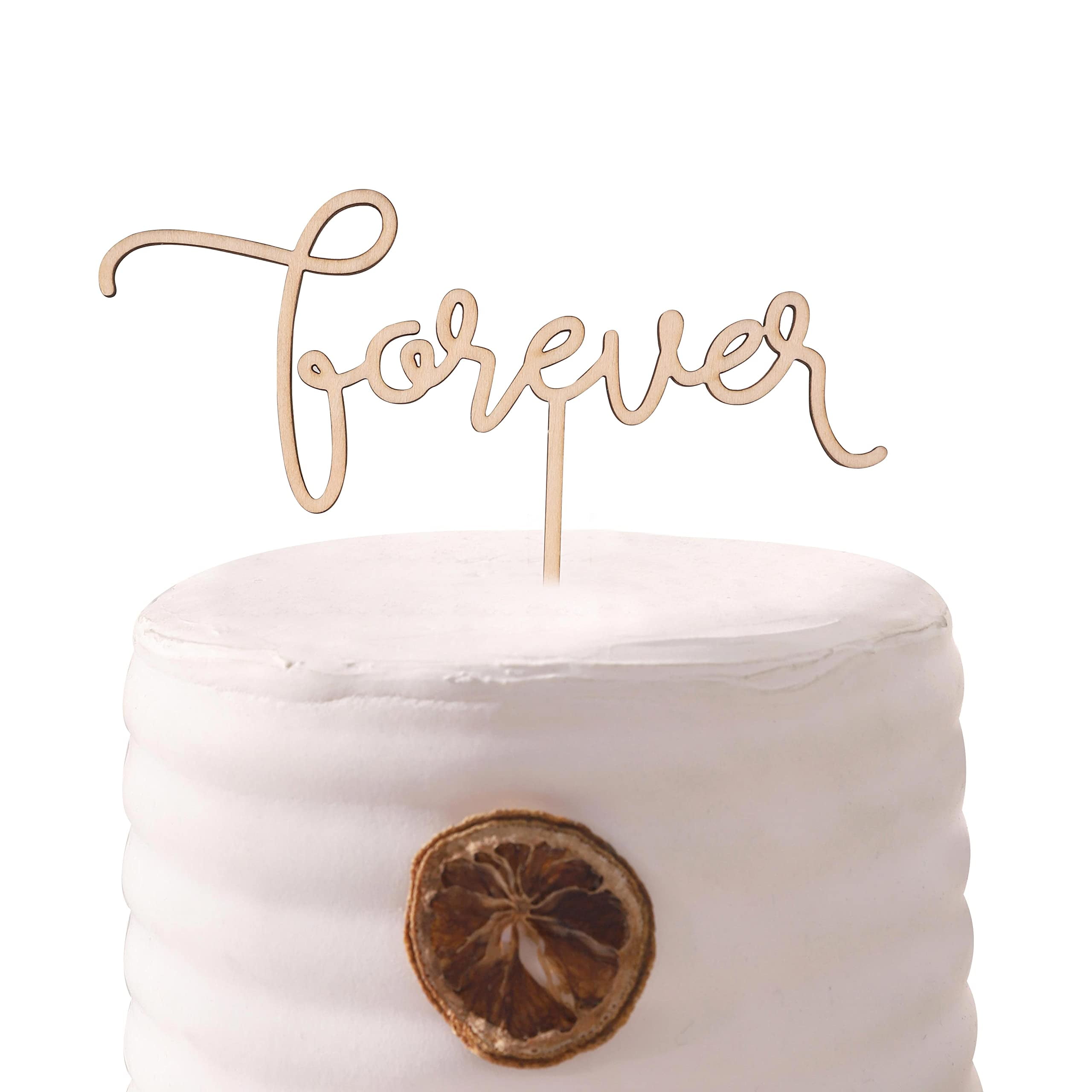 Forever Cake Topper SCH4 Hand Lettered By Letters To You,Wedding Smash ...