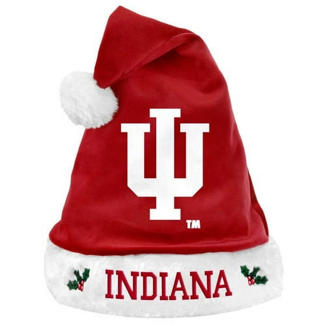 Forever Collectables NCAA Santa Hat, Indiana University Hoosiers ...