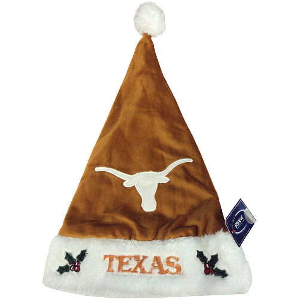 Forever Collectables NCAA Santa Hat, University of Texas Longhorns ...