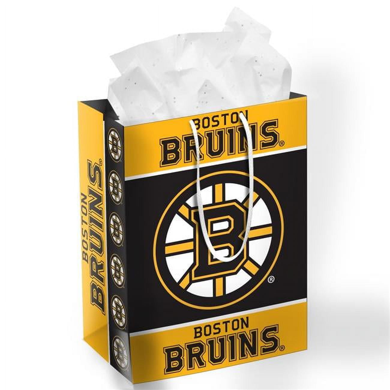 Forever Collectibles 9016357127 Boston Bruins Gift Bag - Medium ...