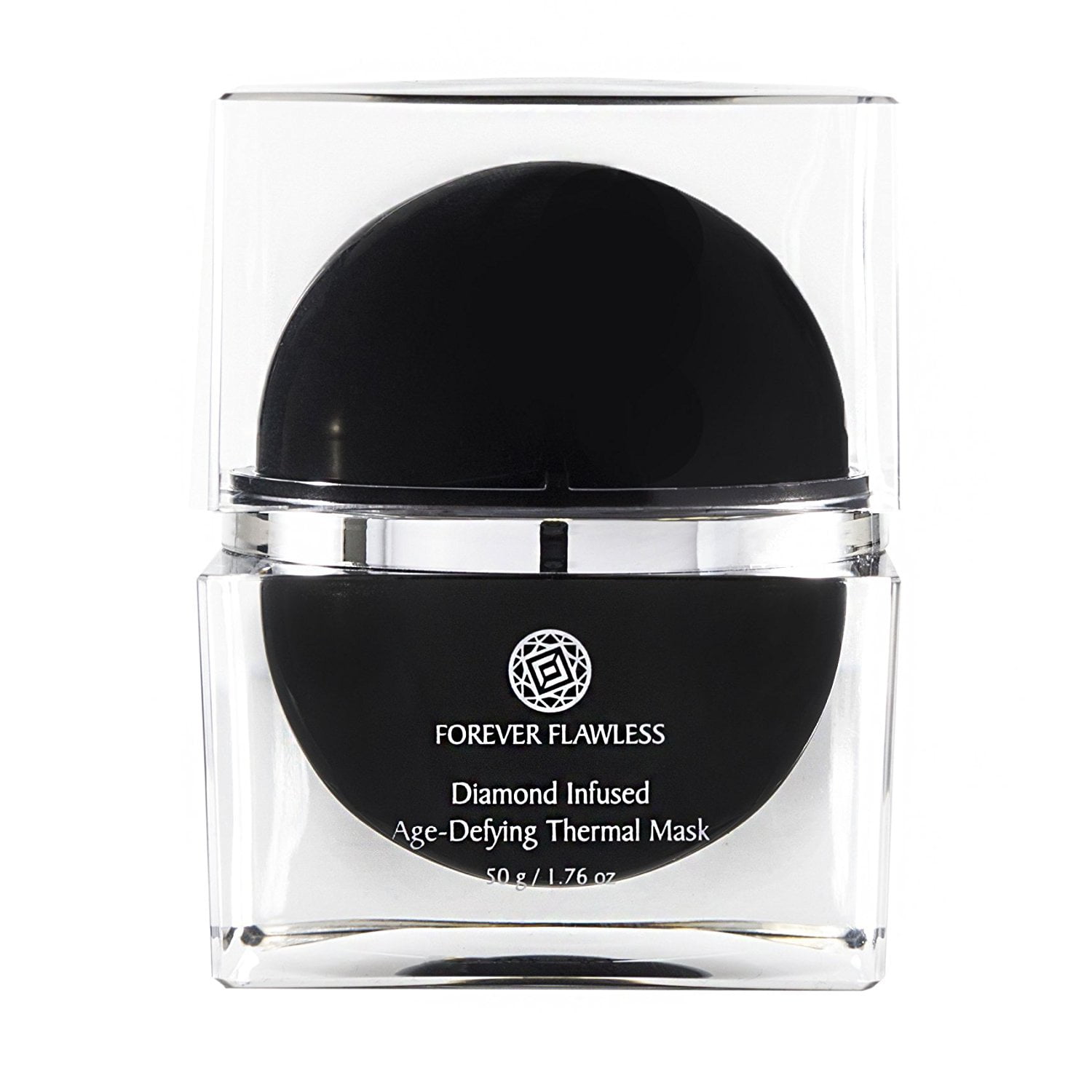 Forever Flawless Diamond Infused Thermal Mask with 100% Natural White Diamond Infused Powder ...