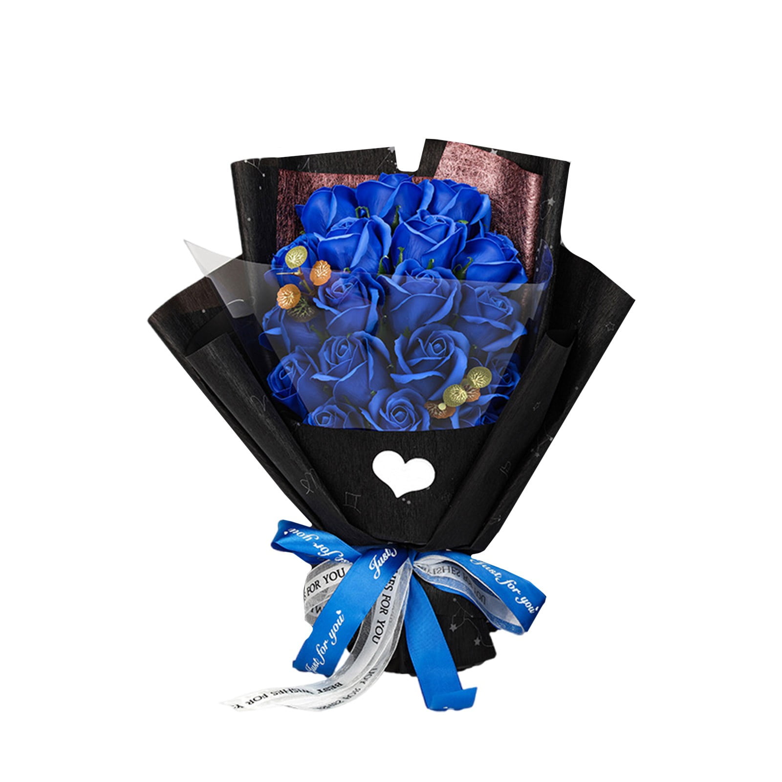 Forever Flowers, Preserved Roses Bouquet, Lifelike Roses Artificial ...
