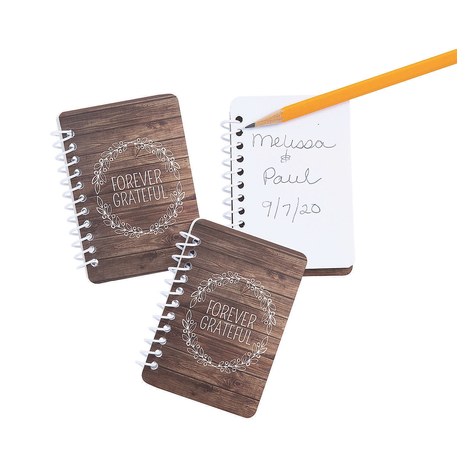 Forever Grateful Wed Favor Notebooks 2Dz - Party Favors - 24 Pieces ...