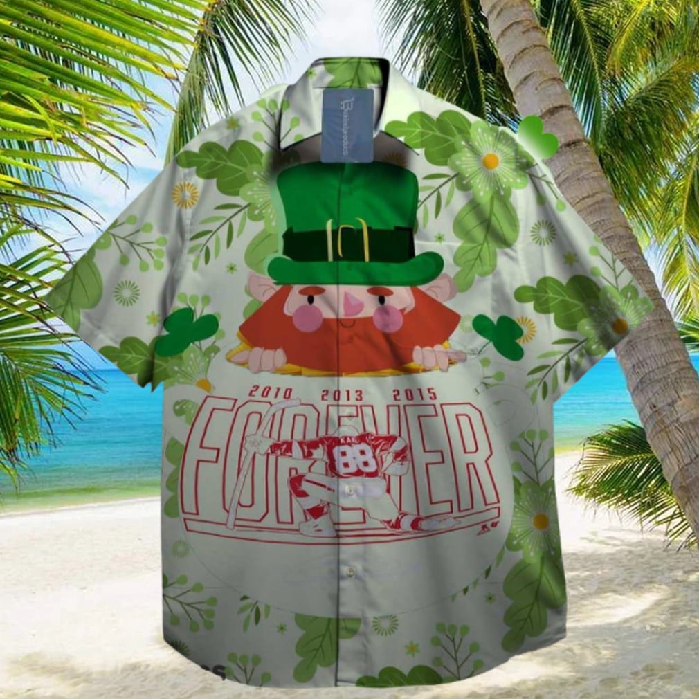 Forever Lucky LePrechaun St. Patrick day Hawaiian Shirt Lei title ...