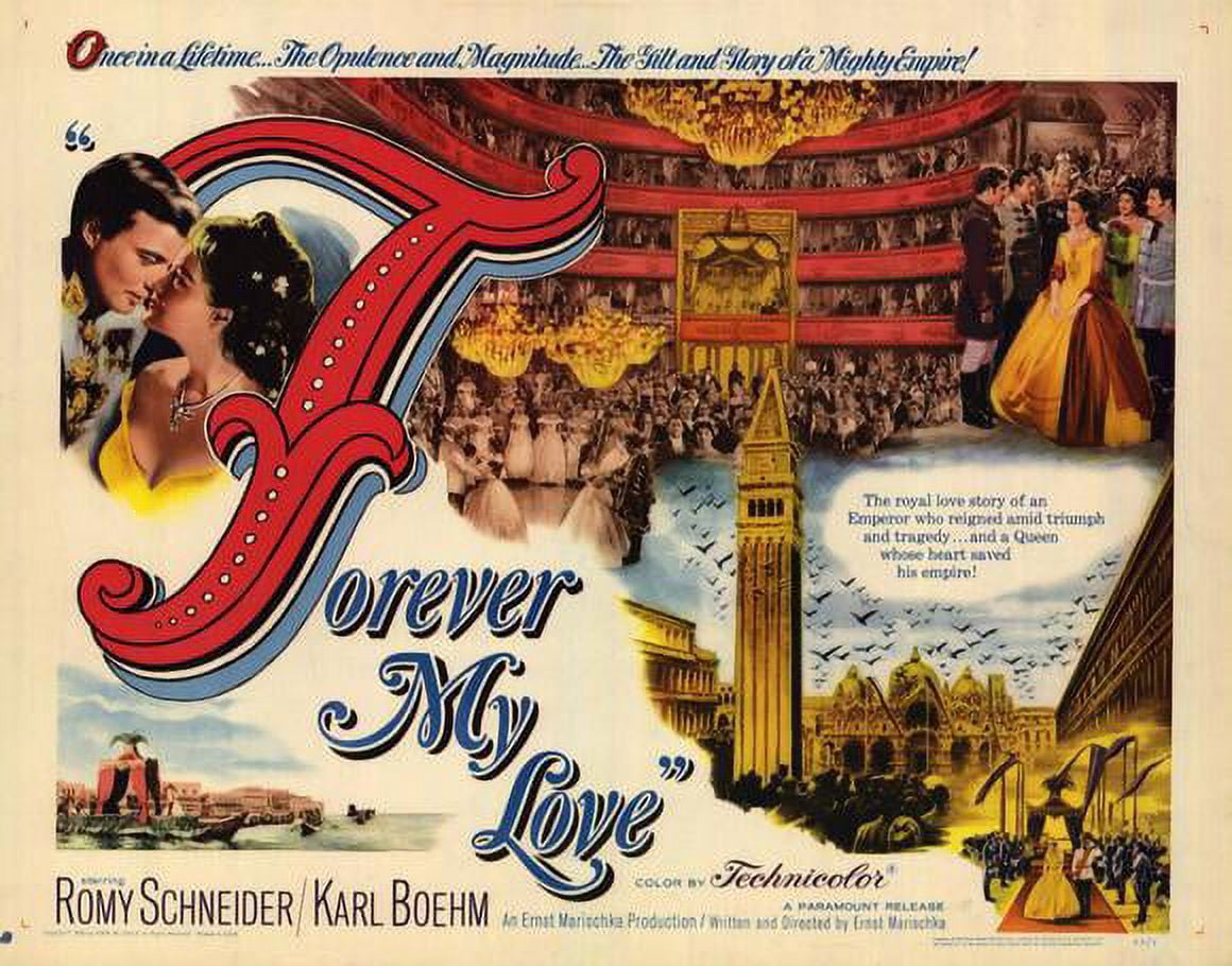Forever My Love - movie POSTER (Half Sheet Style A) (22" x 28") (1962 ...
