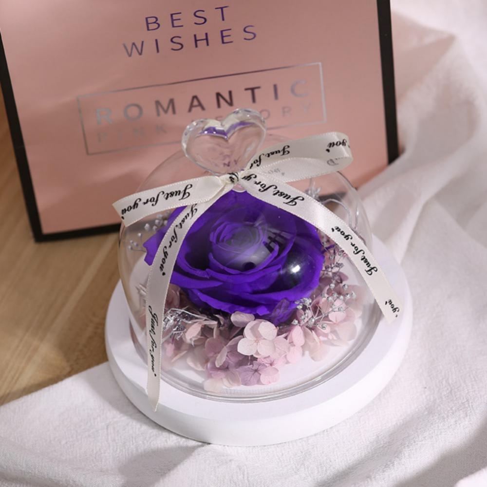 Forever Rose Preserved Real Flowers Eternal Rose Flower Box Gift for ...