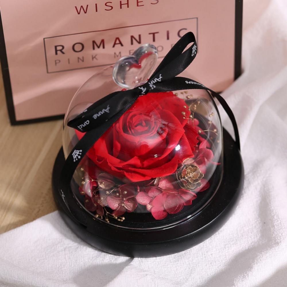 Forever Rose Preserved Real Flowers Eternal Rose Flower Box Gift for ...