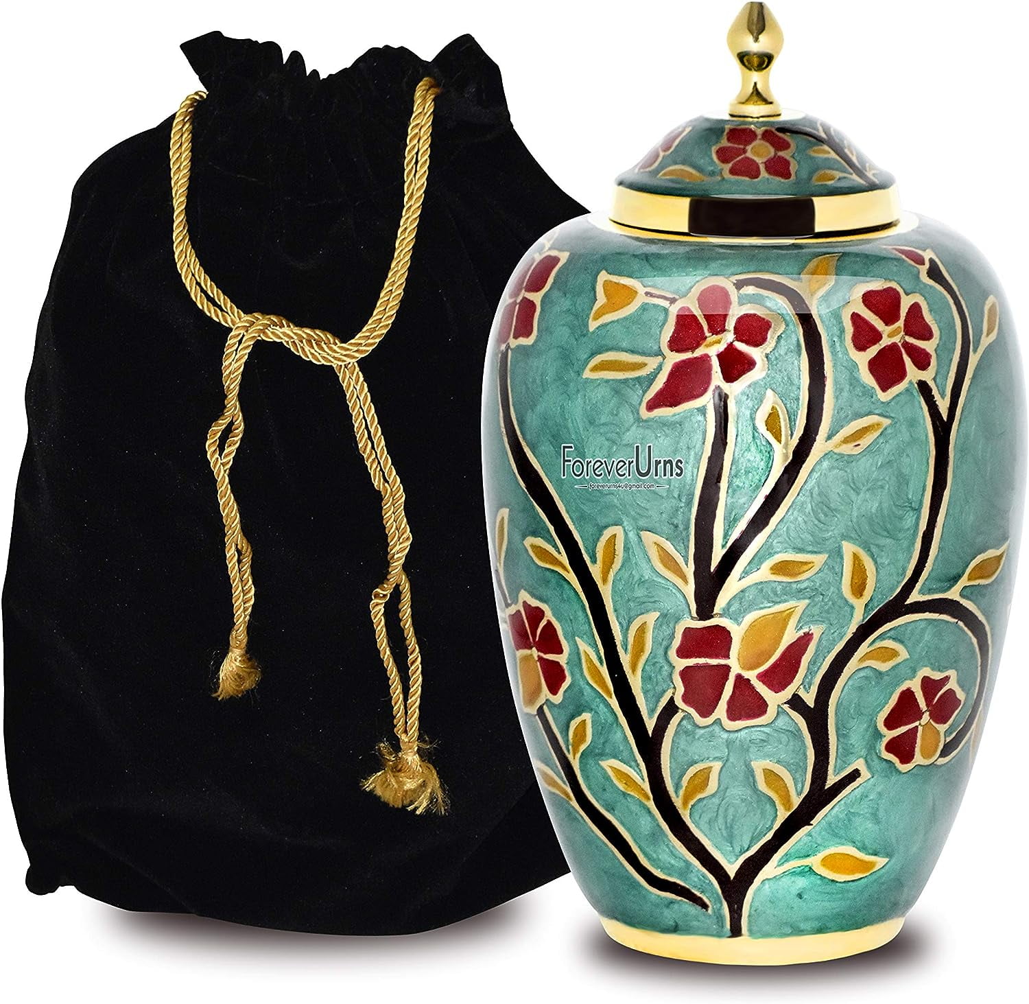 Forever URNS Adult Cremation Funeral Urn for Human Ashes of Female ...