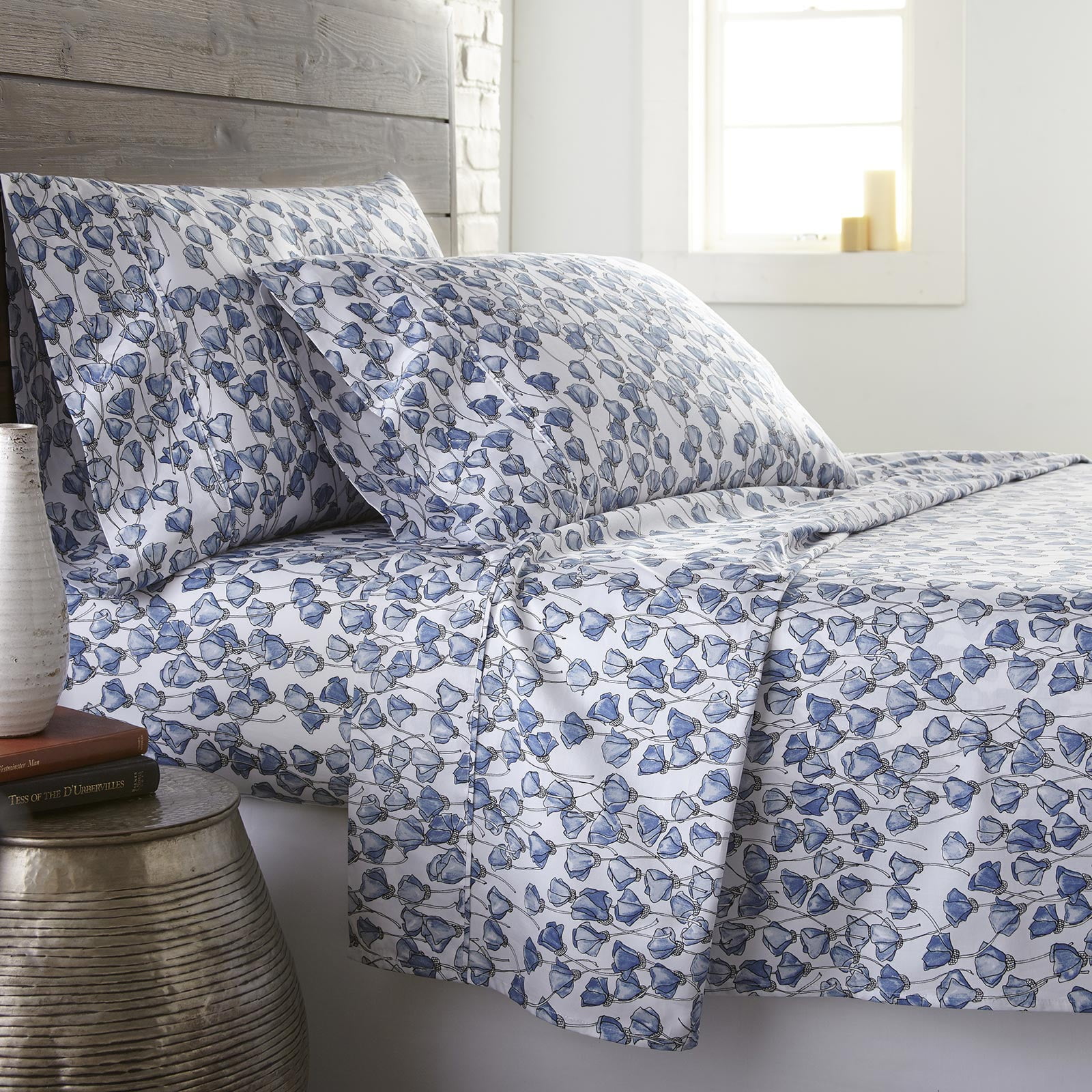 Forevermore Printed Cotton Sheet Set by SouthShore Fine Linens ...