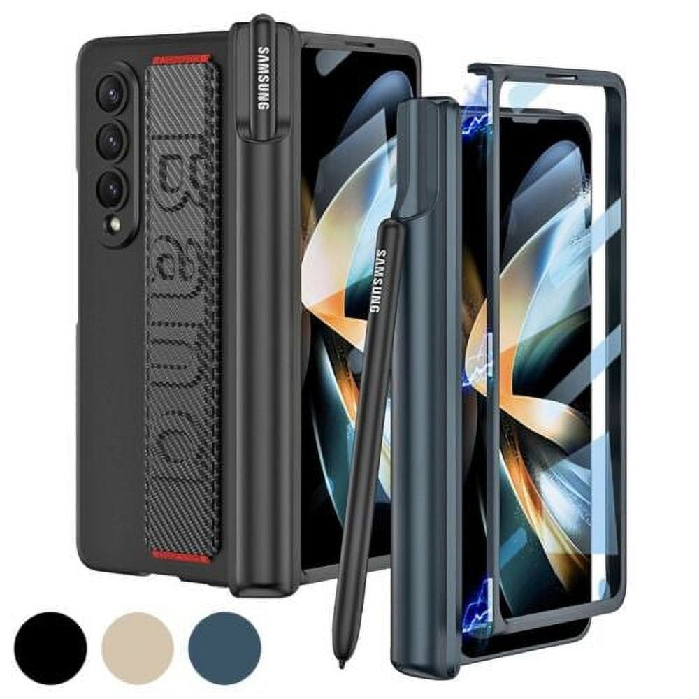 Foreverrich Magnetic Hinge Protection & Wristband Case For Samsung ...