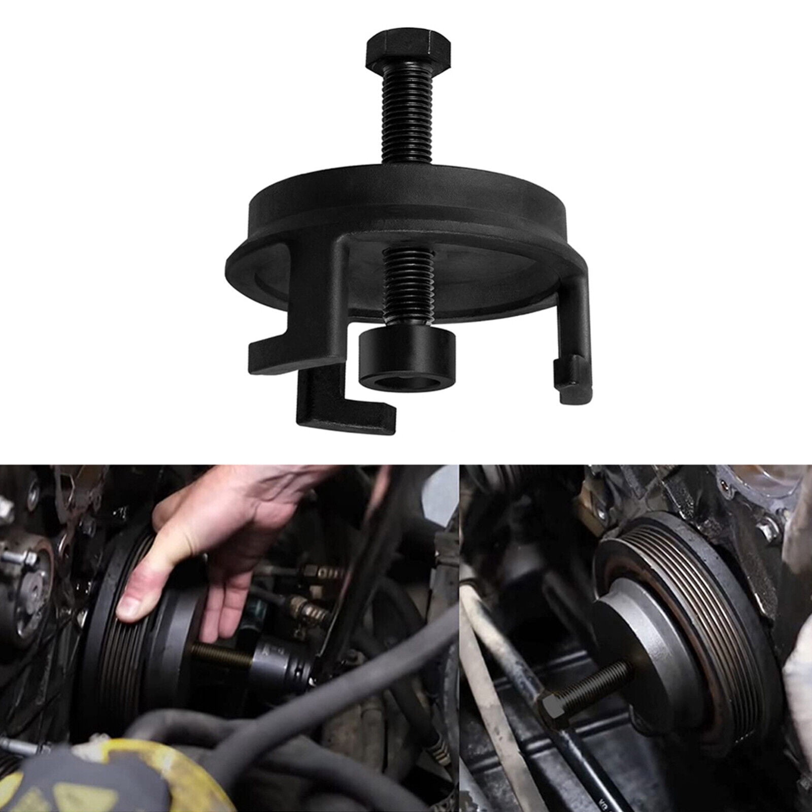 Foreverun Motor Harmonic Balancer Puller Crank Pulley Puller For GM Dodge Jeep Chrysler 25264 ...