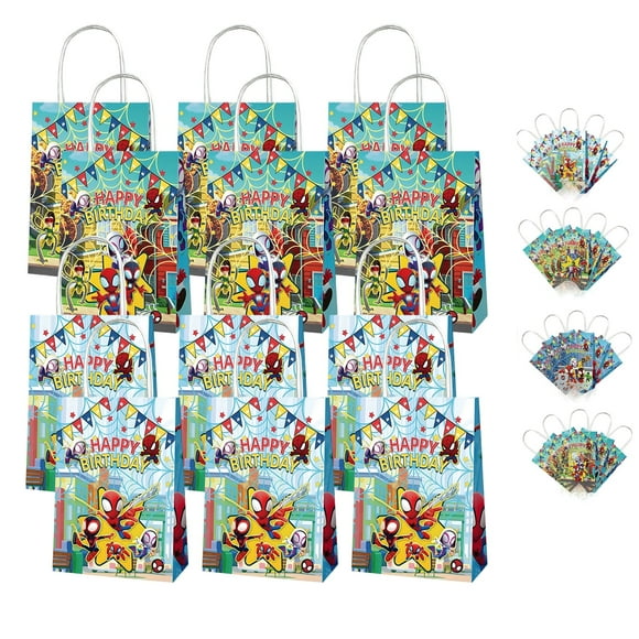 Spiderman Party Favor Bags