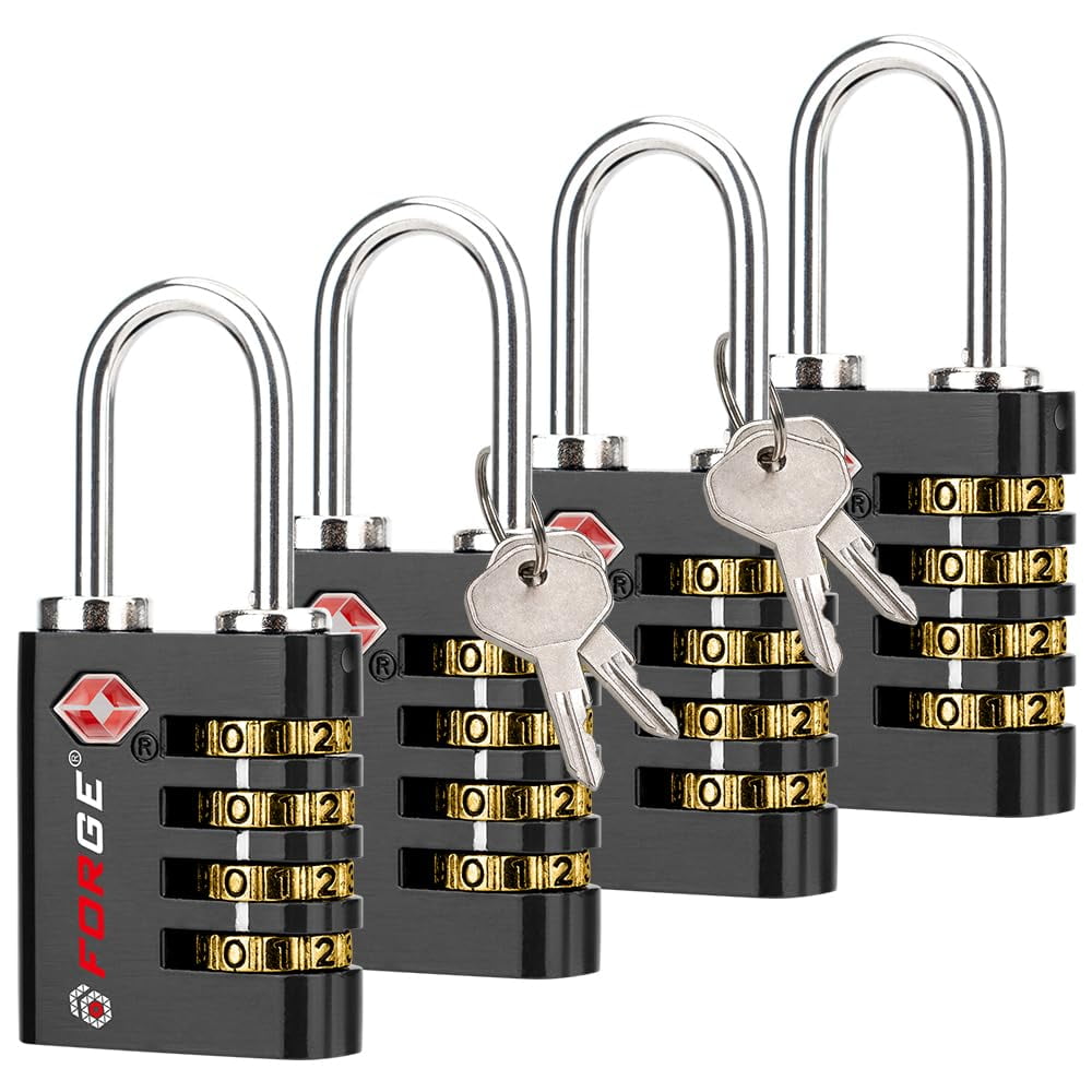 Forge Dual-Opening: Key or Combination Access Lock, TSA Approved Locks ...