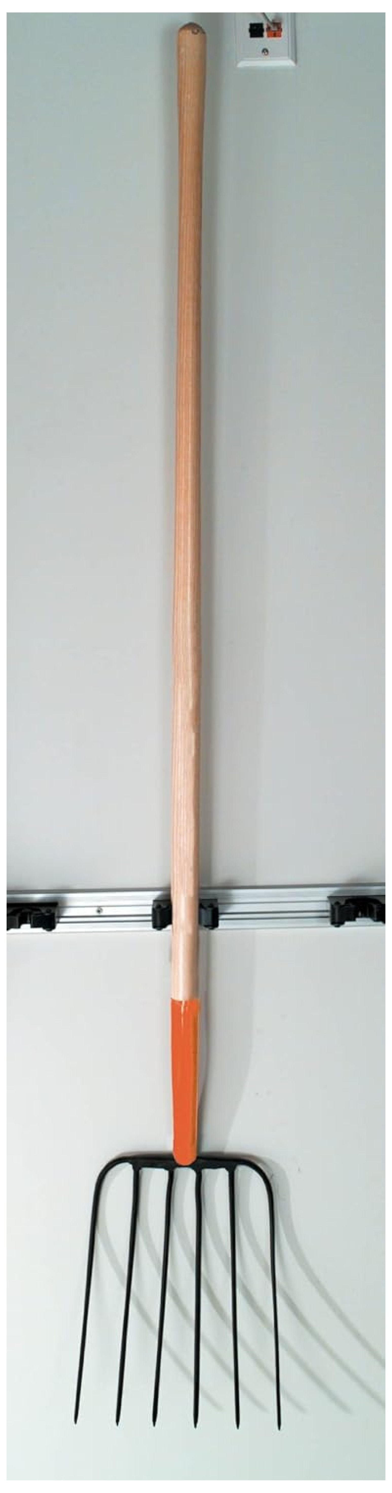 Forged 6 Tine Manure Fork, Bedding Fork, 54 Inch Handle - Walmart.com