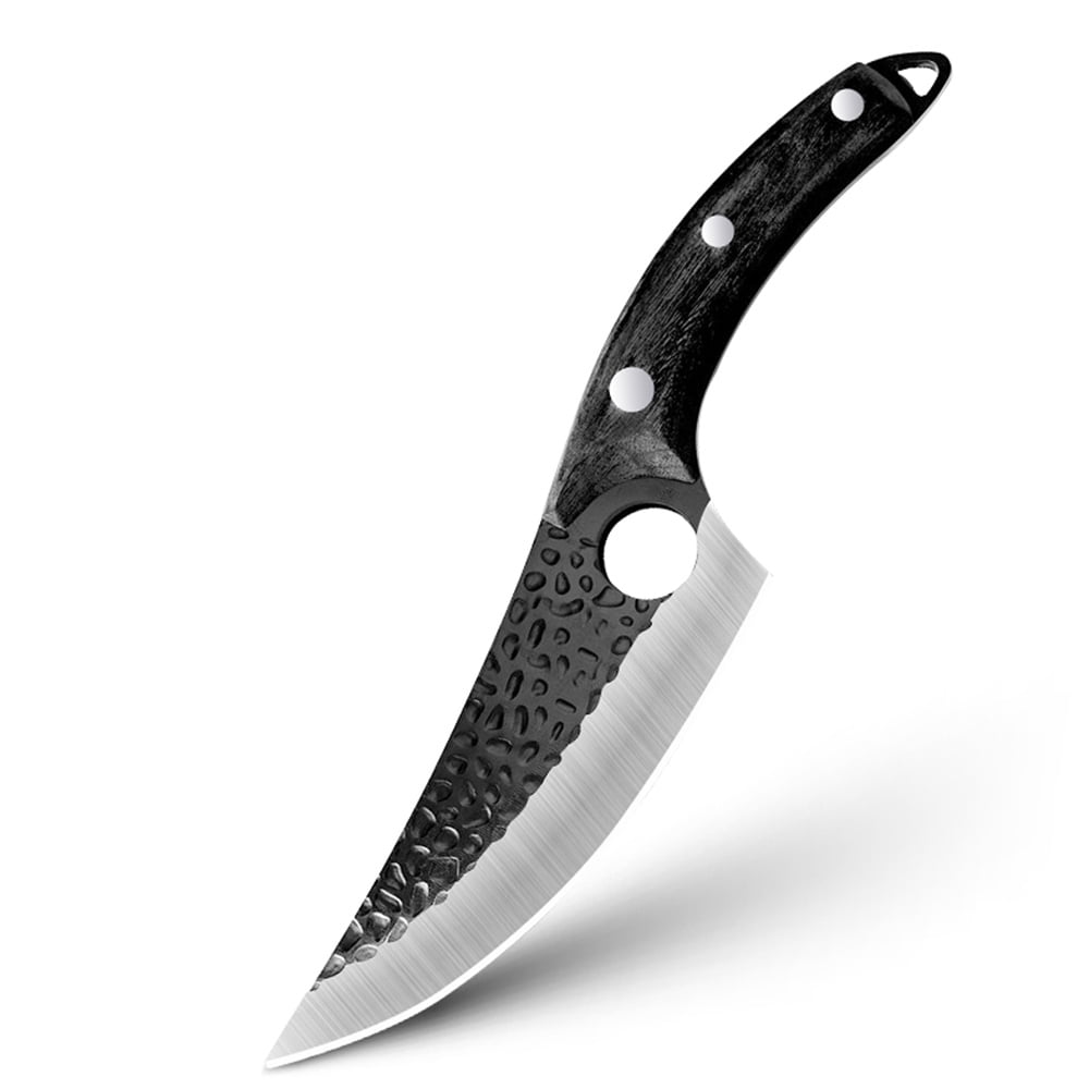 Forged Boning Knife 6 inch Butcher Knife High Carbon Steel Cleaver Chef ...