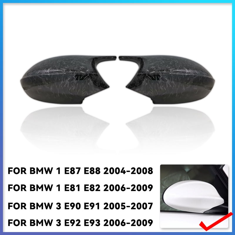 Forged Carbon Look-E90 E91 Black M3 Style Cover E81 E82 E87 E88 for BMW ...