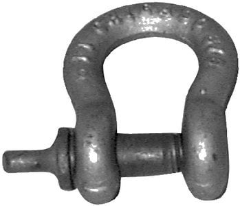 Chicago Hardware Forged Anchor Shackles Option: Size: 5/8", Length: 2-1 ...