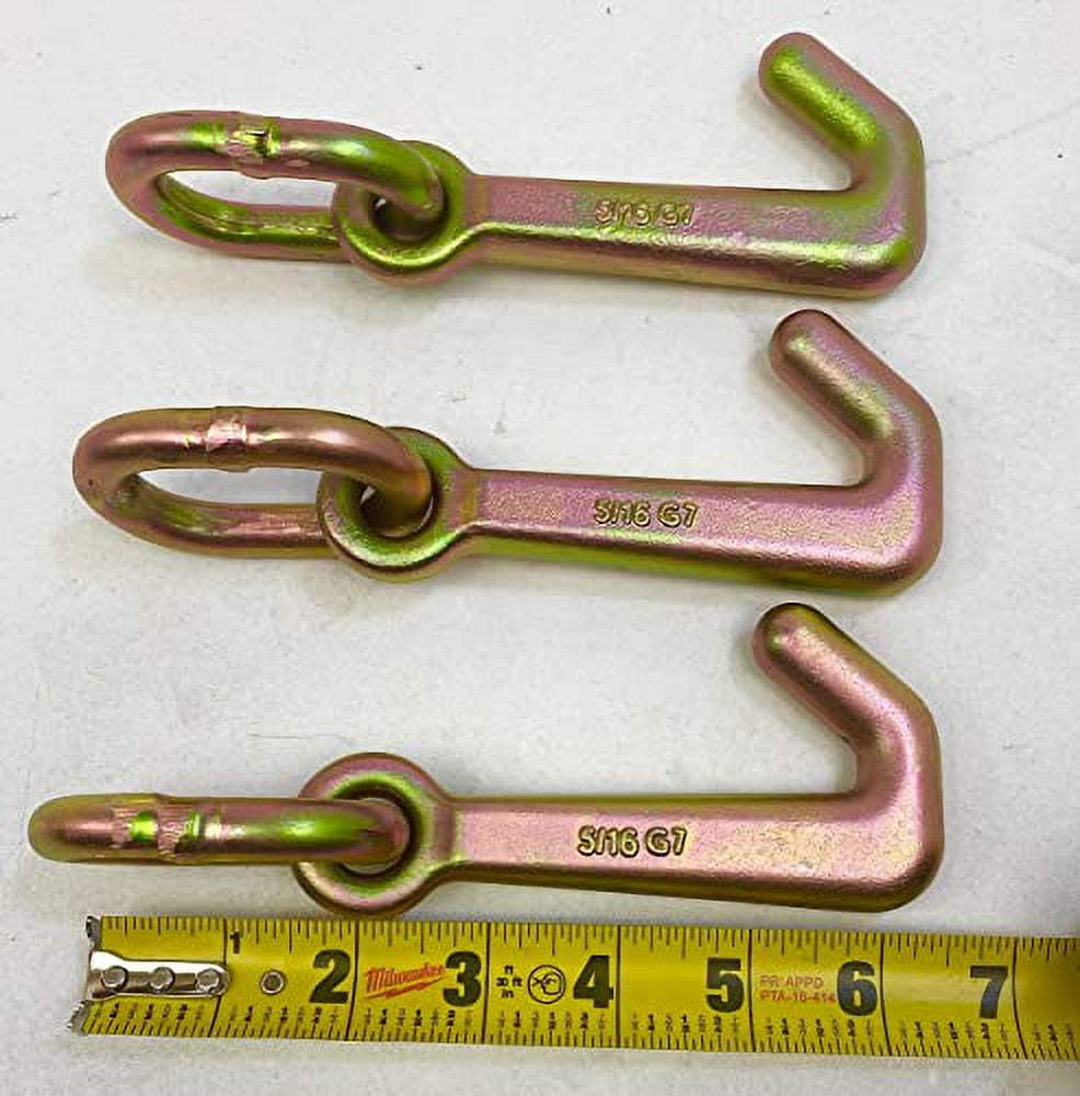 Forged R T J Hooks 4700-5400 lbs Working Load Limit for Car Hauling ...