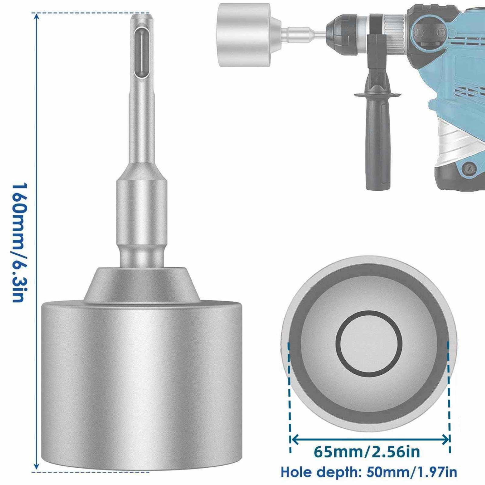 Forged Steel SDS-Plus Ground Rod Driver for Heavy-Duty Installations in ...