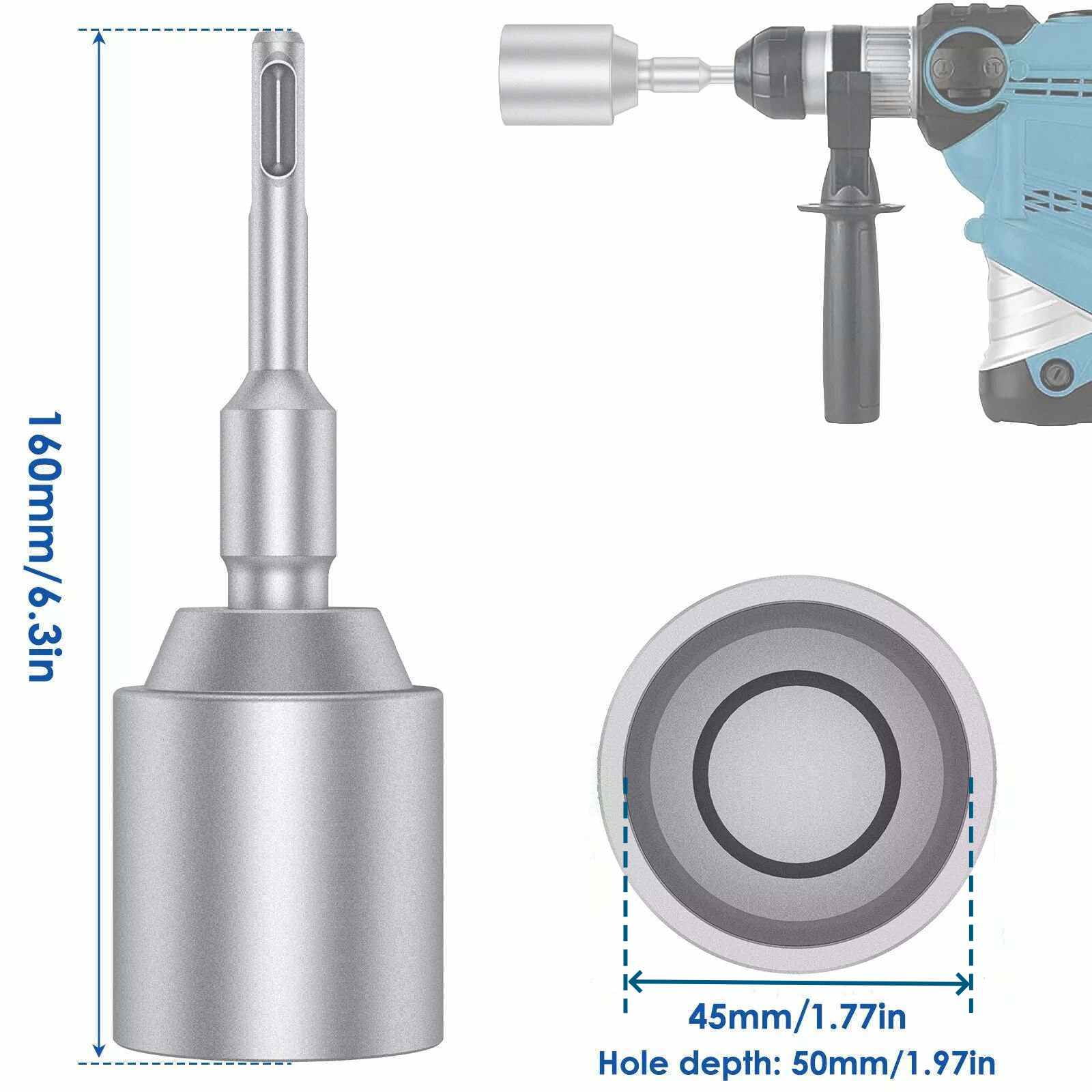 Forged Steel SDS-Plus Ground Rod Driver for Heavy-Duty Installations in ...