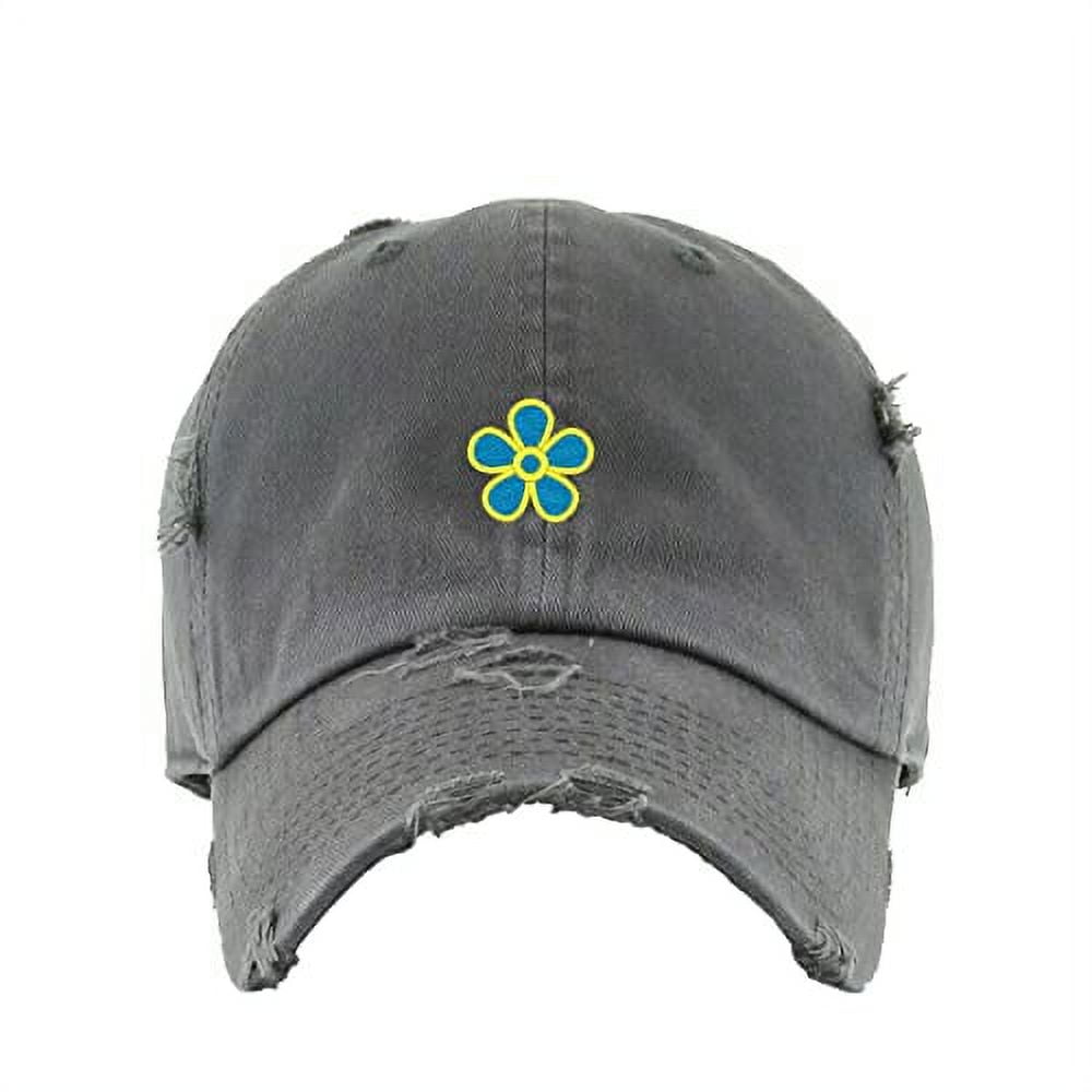 Forget Me Not Masonic Flower Vintage Baseball Cap Embroidered Cotton ...